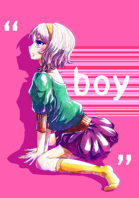 TINAMI - [イラスト]“boy”