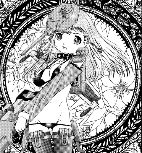 TINAMI - [イラスト]T-34/85戦車擬人化