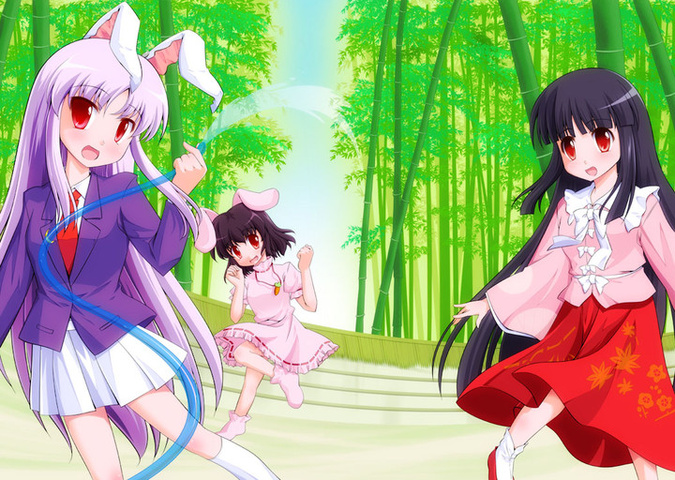 TINAMI - [マンガ]永遠亭の一番暑い日