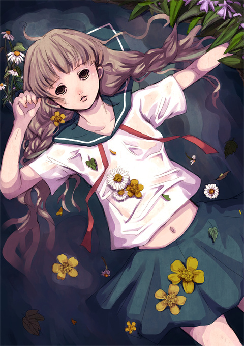 TINAMI - [イラスト]In the water