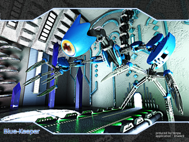 TINAMI - [イラスト]Blue-Keeper