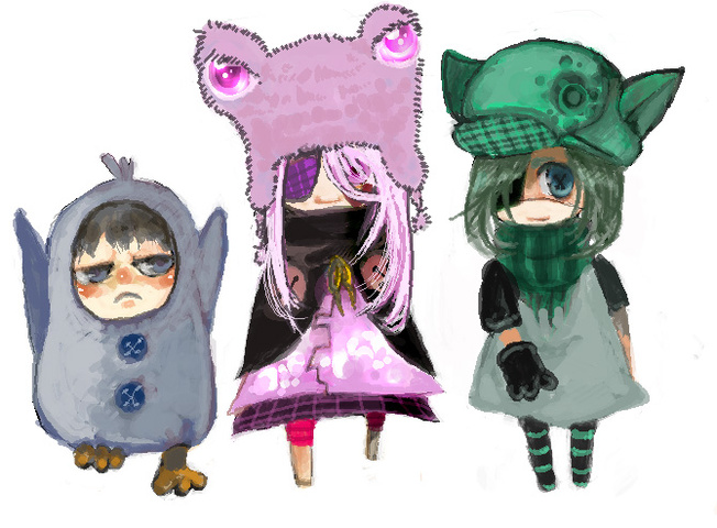 TINAMI - [イラスト]3ちび