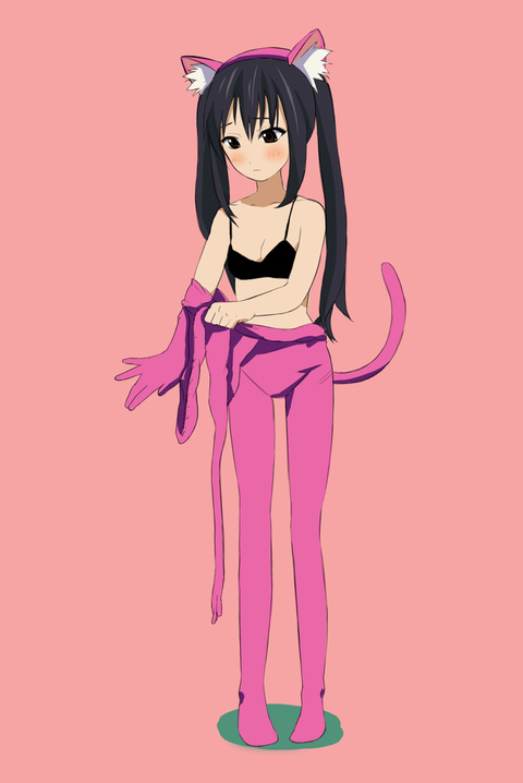 TINAMI - [イラスト]cat suit azunyan