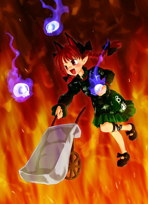 TINAMI - [イラスト]東方地霊殿5面ボス