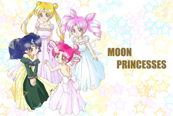 TINAMI - [イラスト]MOON PRINCESSES