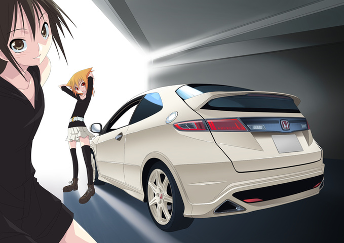 TINAMI - [イラスト]CIVIC TYPE-R EURO