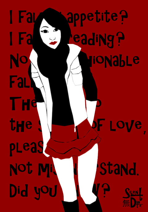 TINAMI - [イラスト]Fall Girl.