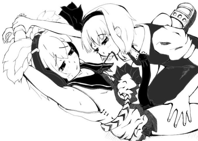 TINAMI - [イラスト]魂魄妖夢 x 豊聡耳神子