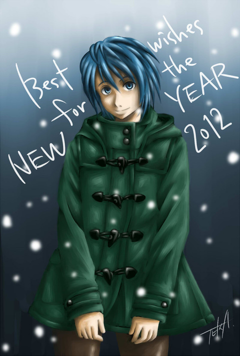 TINAMI - [イラスト]Best wishes for the new year.