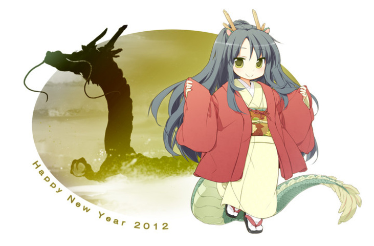 TINAMI - [イラスト]2012年 年賀イラスト