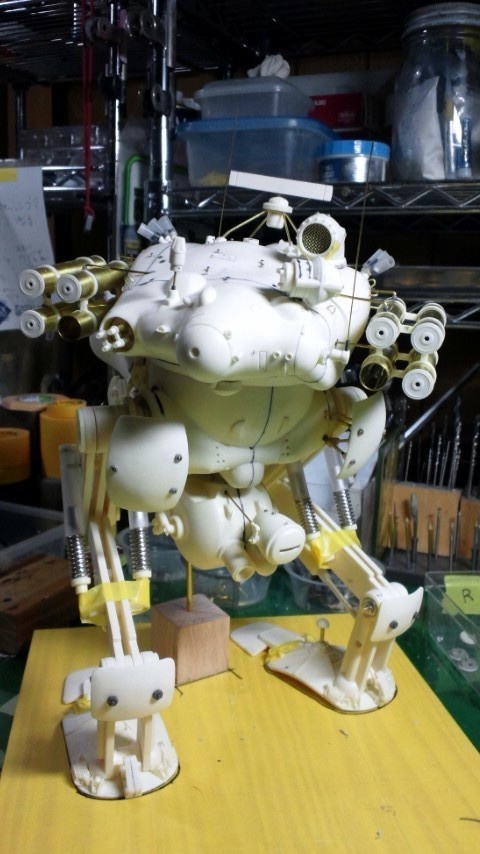 TINAMI - [モデル]K.クレーテ 制作記 工作編