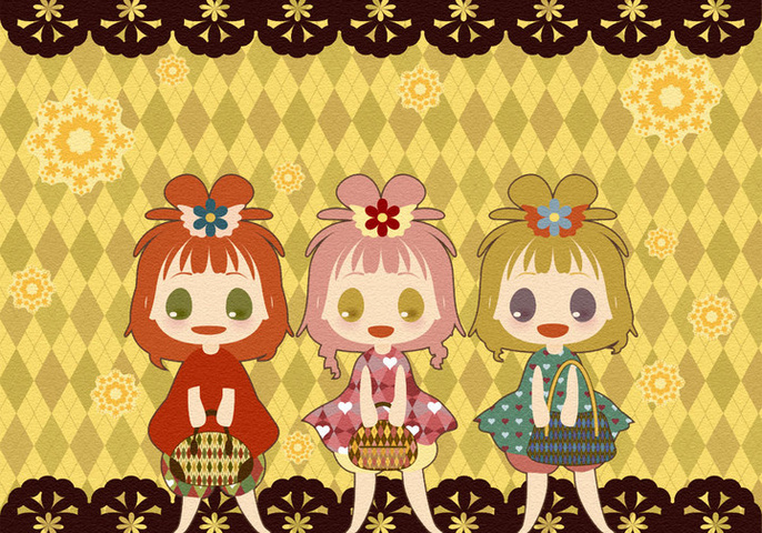 TINAMI - [イラスト]おはなちゃんs。