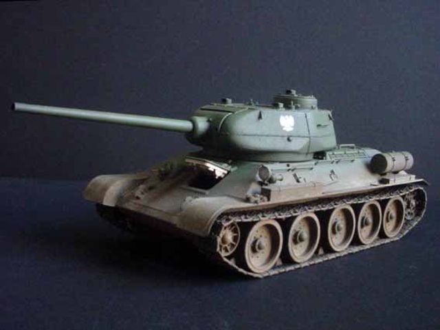 TINAMI - [モデル]T34-85 クロスジョイント砲塔 その1