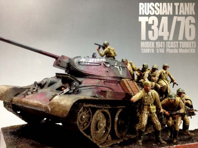 TINAMI - [モデル]1/48 T34/76 1941年型