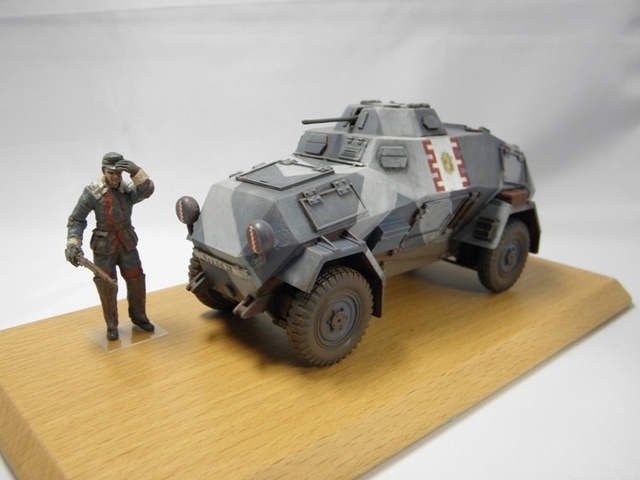 TINAMI - [モデル]1/35ガリア軍軽装甲車