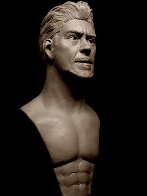 TINAMI - [モデル]ロバート・ダウニー・Jr 粘土原型