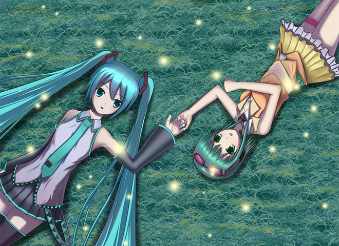 TINAMI - [イラスト]MIKU＆GUMI