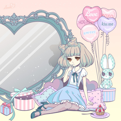 TINAMI - [イラスト]Fancy world of mirror.