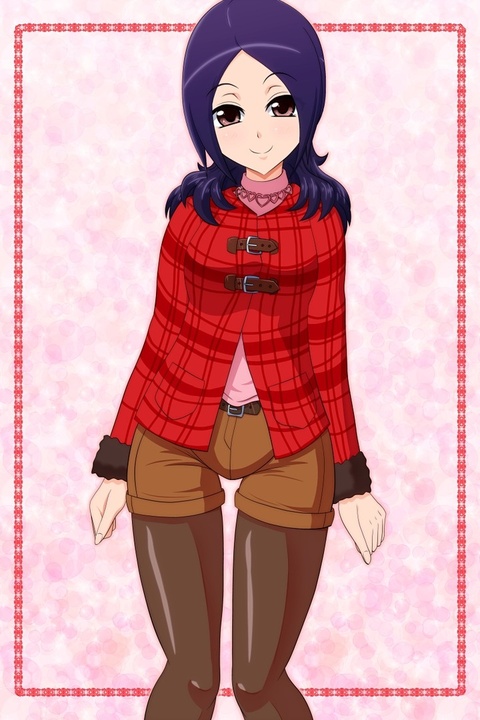 TINAMI - [イラスト]赤チェックのせっちゃんIII