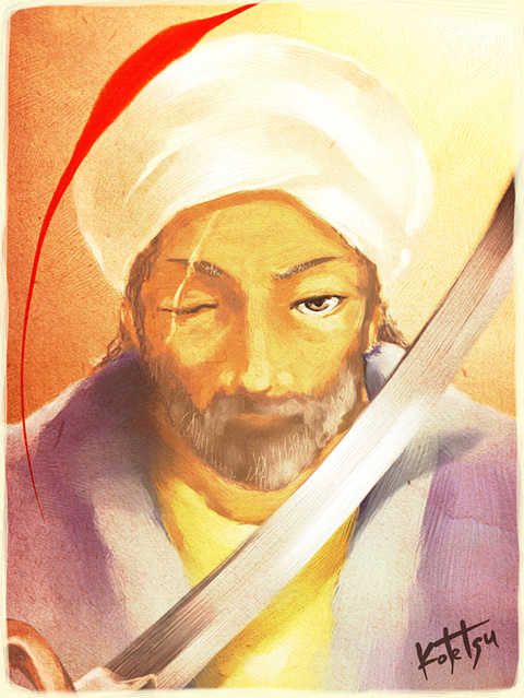 TINAMI - [イラスト]砂漠の戦士