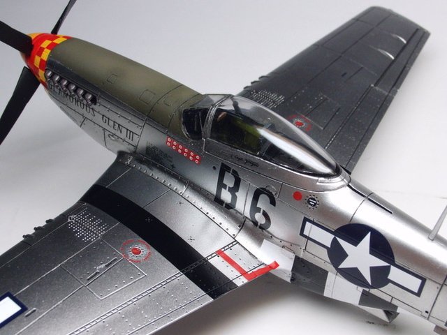 TINAMI - [モデル]1/72 P-51D ”GLAMOROUS GLENⅢ”