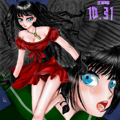 TINAMI - [イラスト]2008年のハロウィン誕生日記念