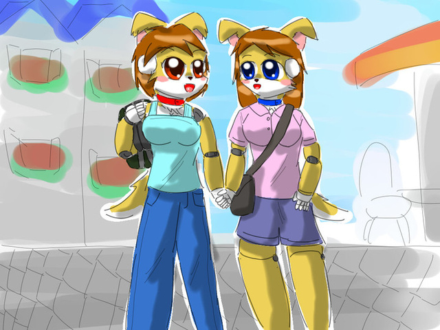 TINAMI - [イラスト]【K-9】イシスとネフティス【交流】