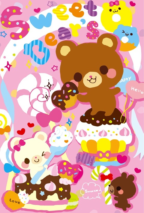 TINAMI - [イラスト]Sweet Bear's ♥