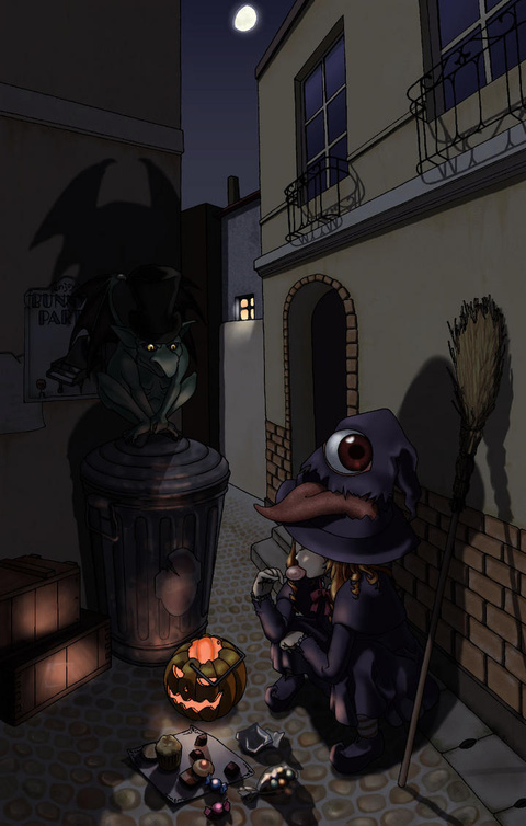 TINAMI - [イラスト]10月31日PM11時