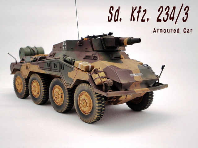 TINAMI - [モデル]Sd.Kfz.234/3 シュツンメル イタレリ1/35