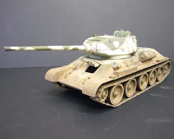 TINAMI - [モデル]T34-85 クロスジョイント砲塔 その2