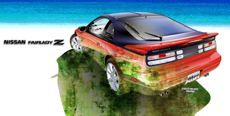 TINAMI - [イラスト]nissan-fairlady-z-z32-02