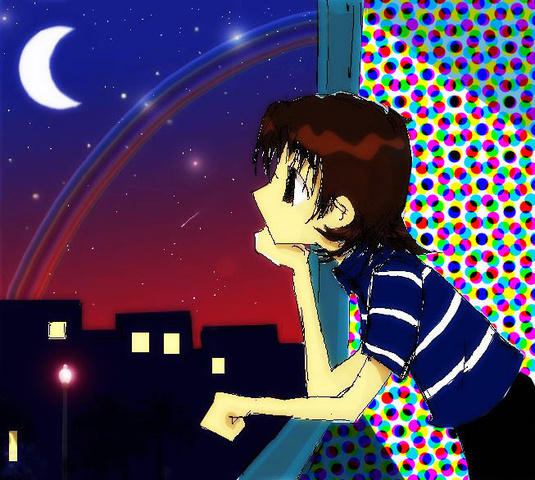 TINAMI - [イラスト]Fly me to the moon.