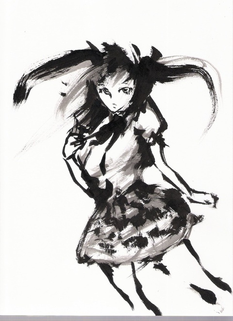 TINAMI - [イラスト]はたてパープル