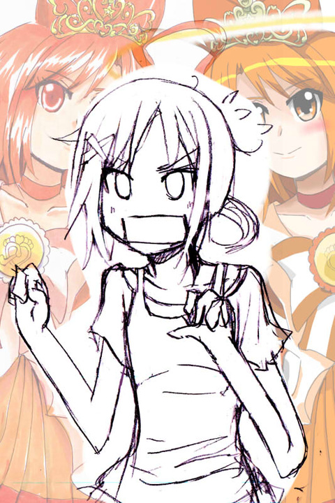 TINAMI - [マンガ]キュアサニー アナvsデジ