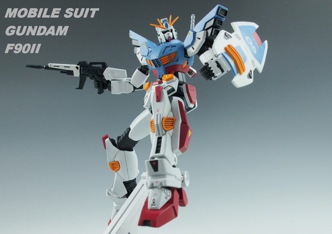 TINAMI - [モデル]MG(?) ガンダムF90II