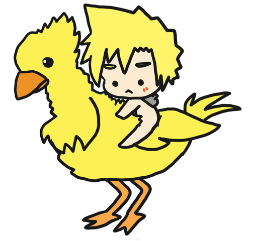 TINAMI - [イラスト]Wチョコボ