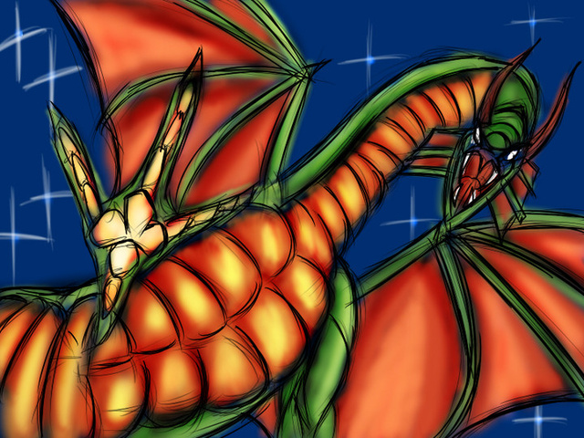 TINAMI - [イラスト]Shivan Dragon