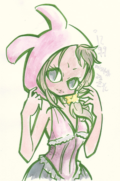 TINAMI - [イラスト]町で見かけた女の子2012