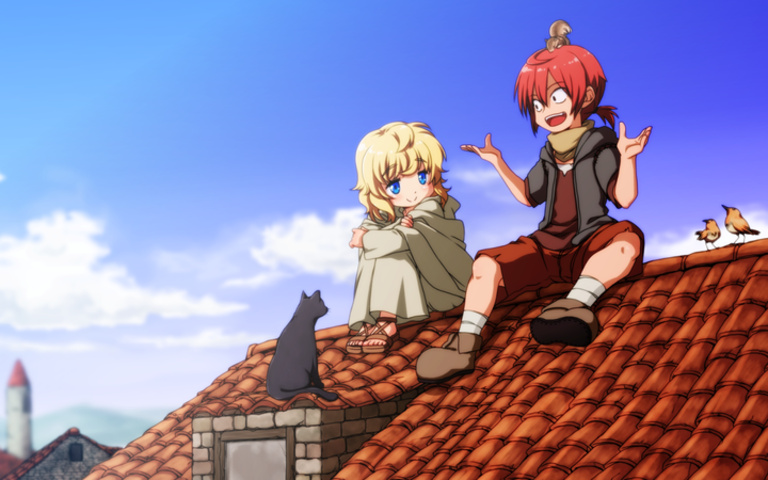 TINAMI - [イラスト]その赤毛の男の子は