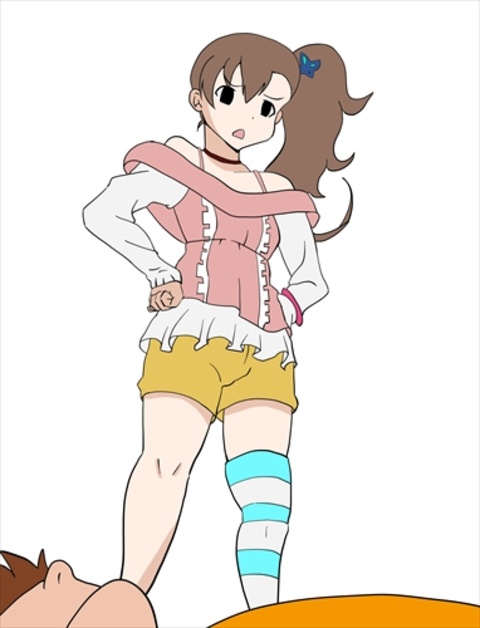 TINAMI - [イラスト]模写10 [超速変形ジャイロゼッター] [稲葉りんね] 20121212