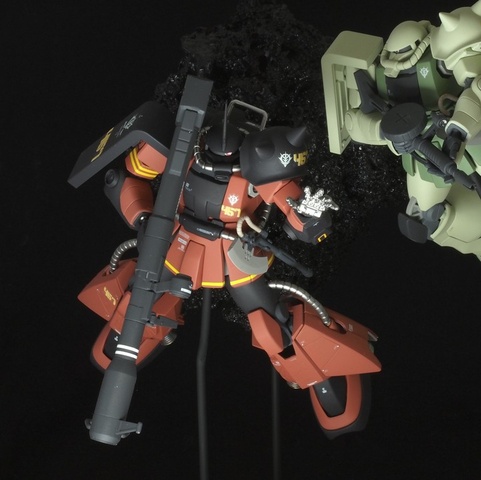 TINAMI - [モデル]HGUC風 MS-06R-2ギャビー・ハザード機 完成！