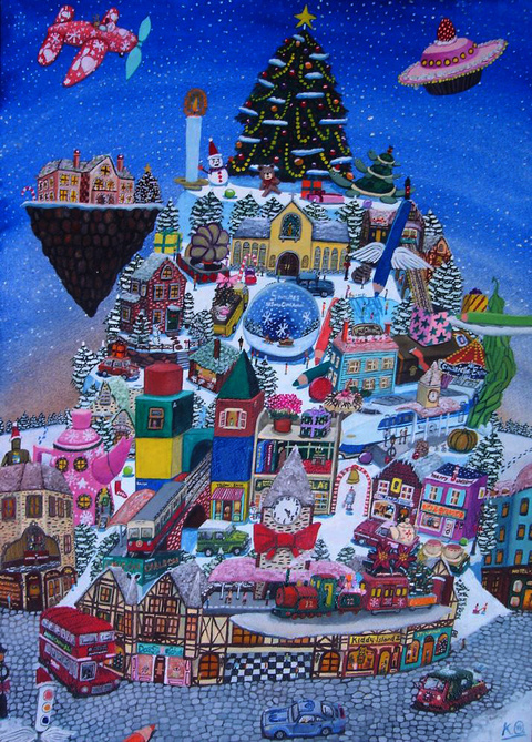 TINAMI - [イラスト]snowy christmas time