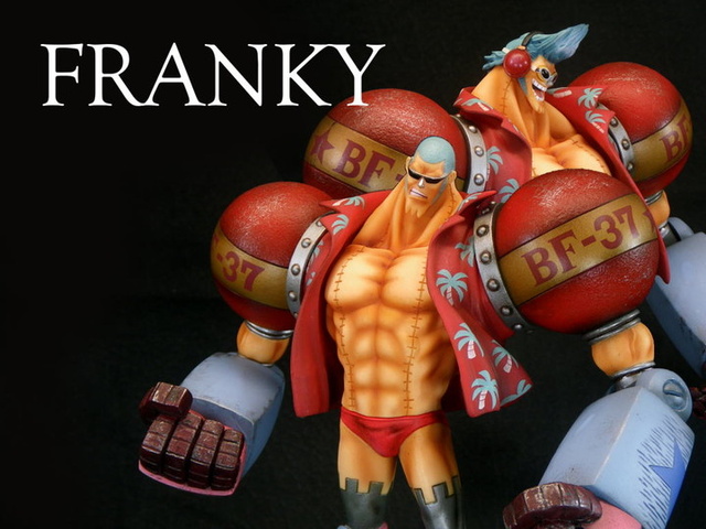 TINAMI - [モデル]☆リペイント☆ ワンピース DXフィギュア グラメン フランキー