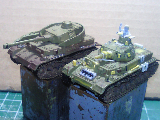 TINAMI - [モデル]ワールドタンクミュージアム（1/144）IV号J型改造、ガルパンIV号D型あんこうチームVer.