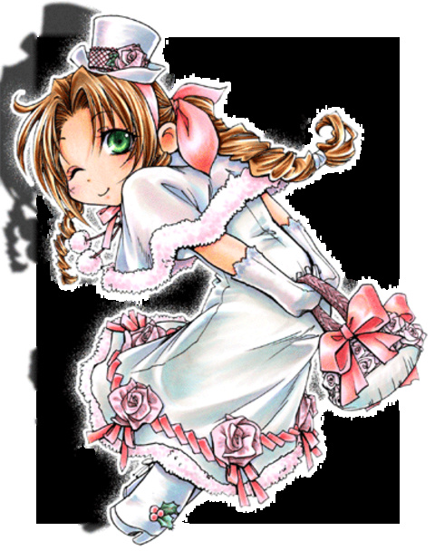 TINAMI - [イラスト]2008クリスマス（エアリス）