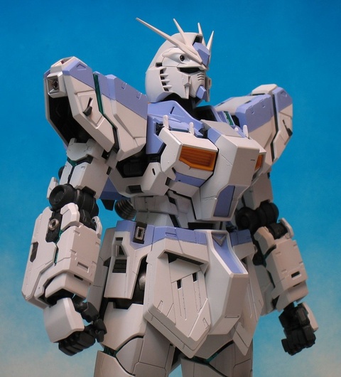 TINAMI - [モデル]MG νガンダム Ver.Ka Hi-ν塗装製作中