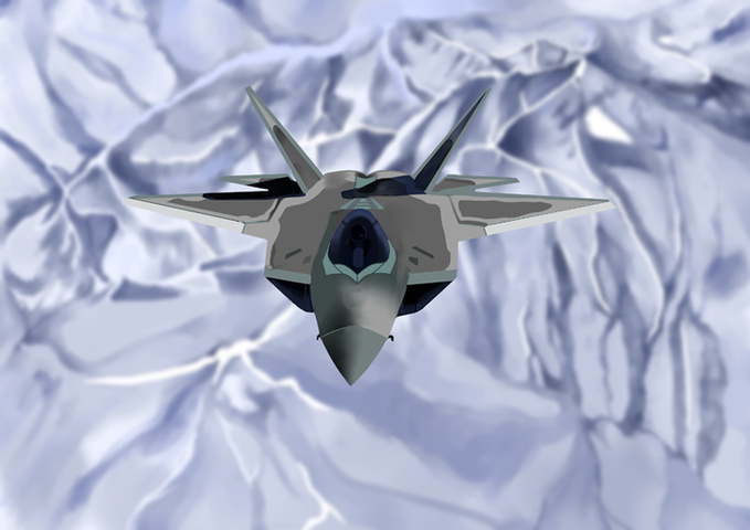 TINAMI - [イラスト]F-22