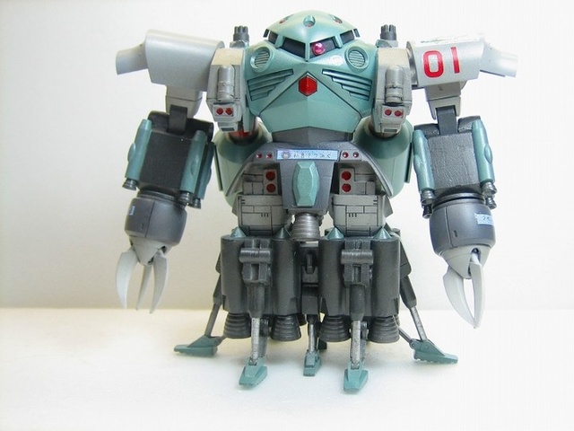 TINAMI - [モデル]MSM－07R『リックズゴック』 MS－06R『高機動型ザクⅡ』