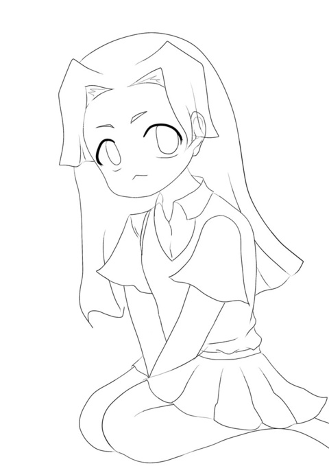 TINAMI - [イラスト]CG描き練習～ 婚后